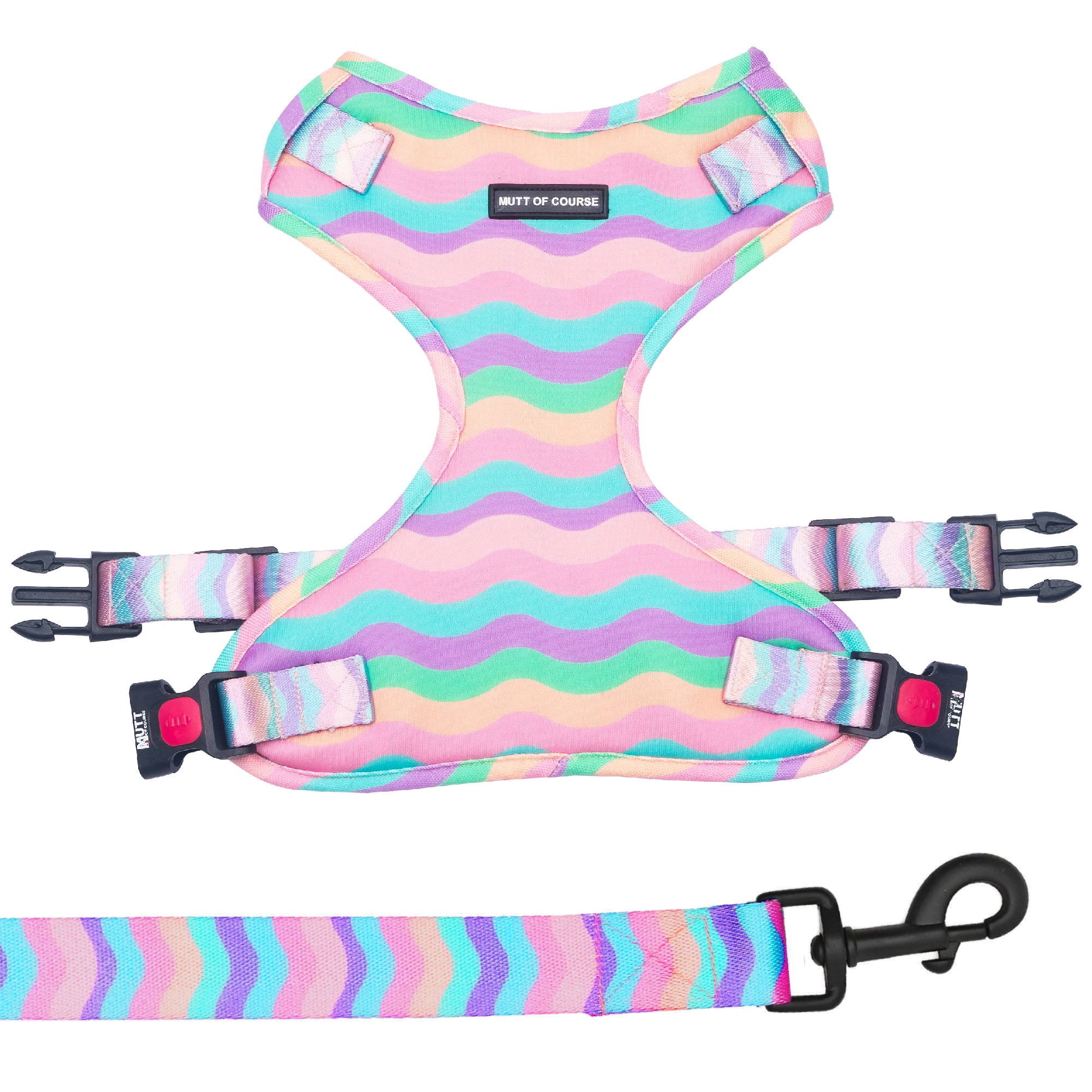Marshmallow Rainbow | Dog Harness – Mutt of Course