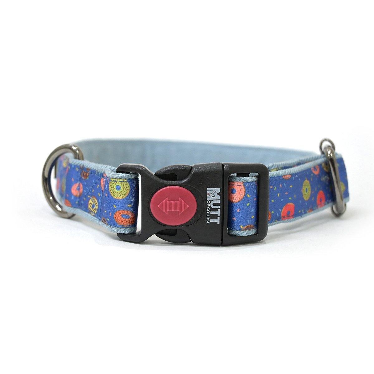 Donuts Denim Dog Collar – Mutt of Course